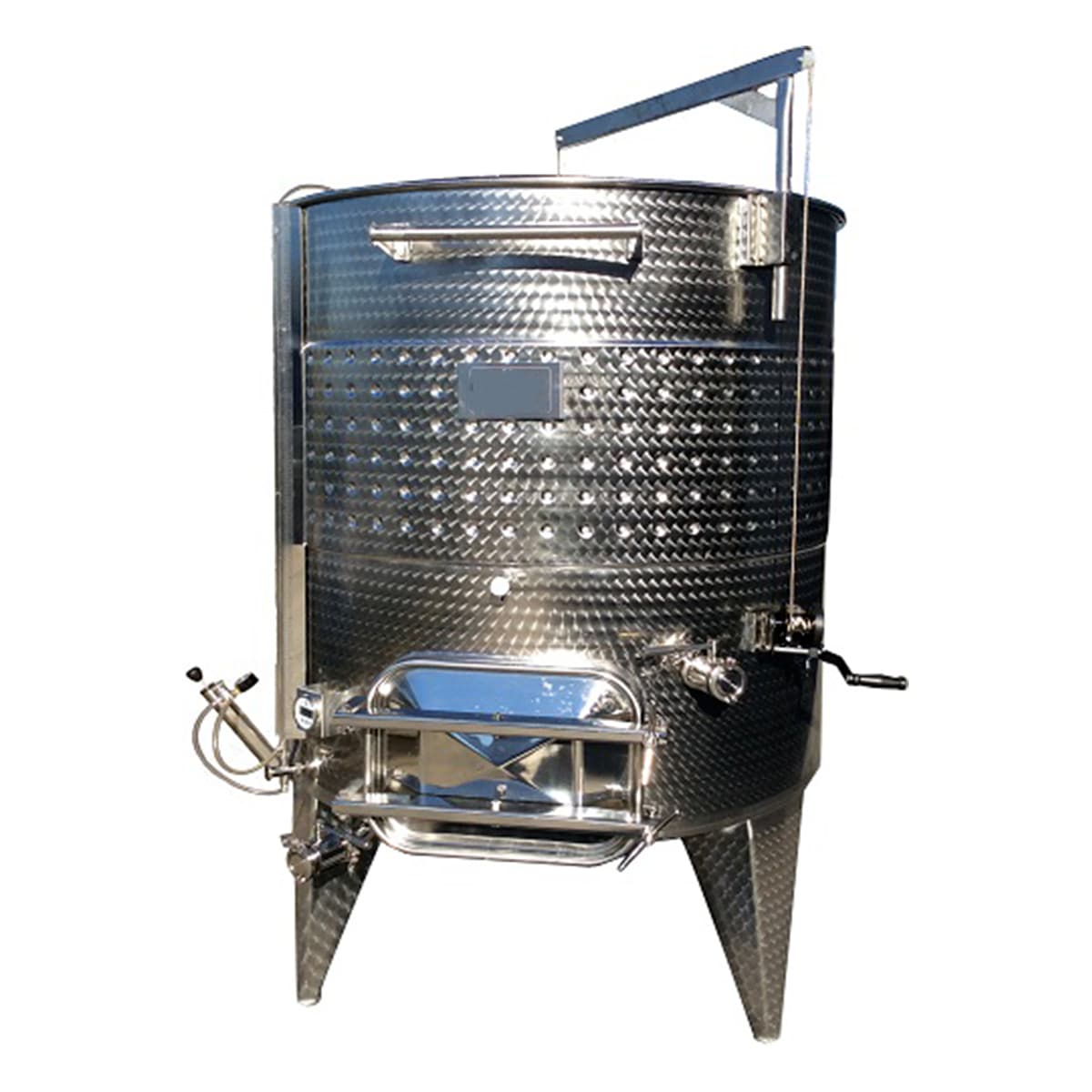 Stainless Steel Wine Fermente304|Closed Top Wine Fermentation Tank