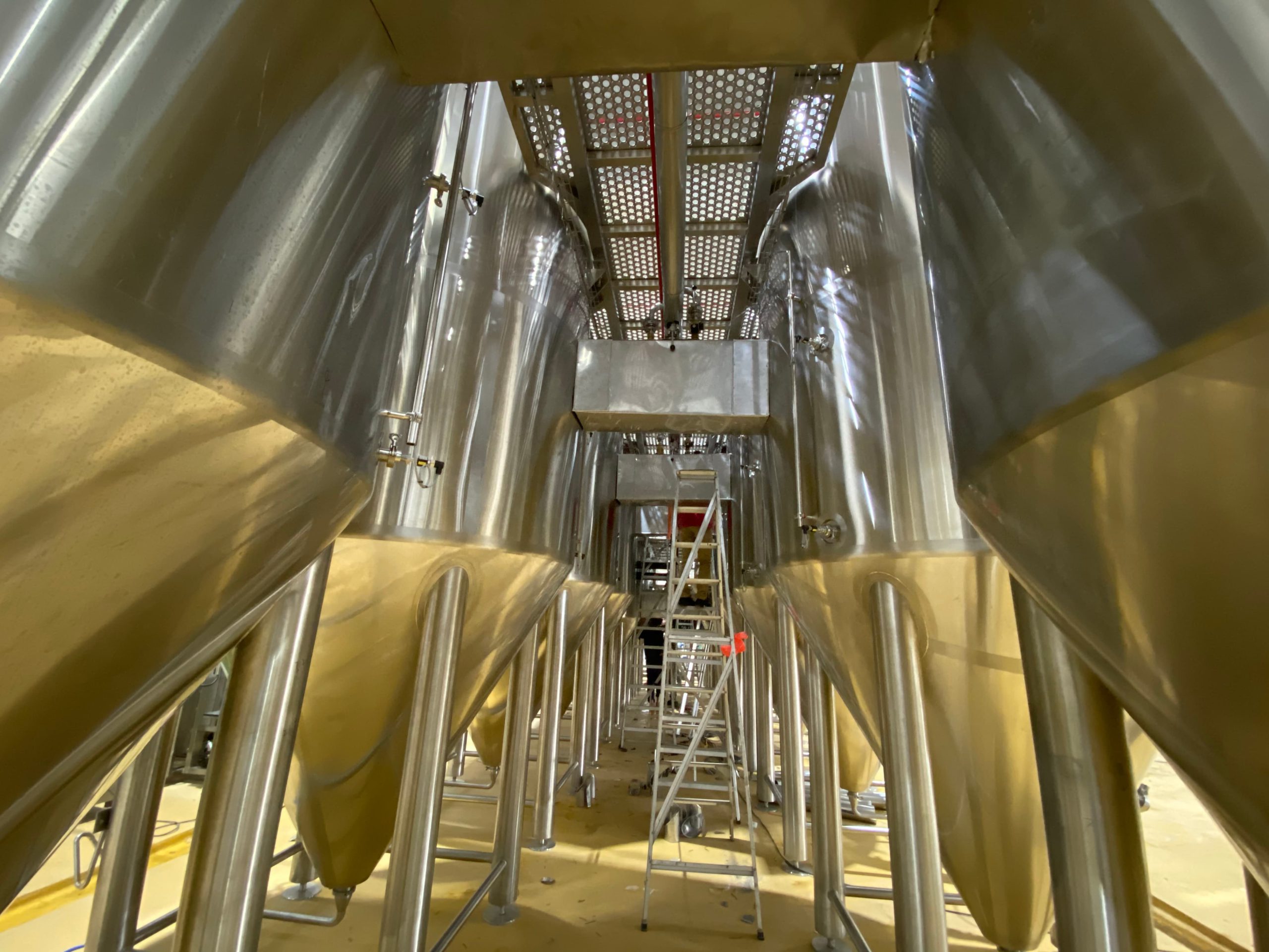 Stainless steel food processing tanks |250BBL Capacity | SKE