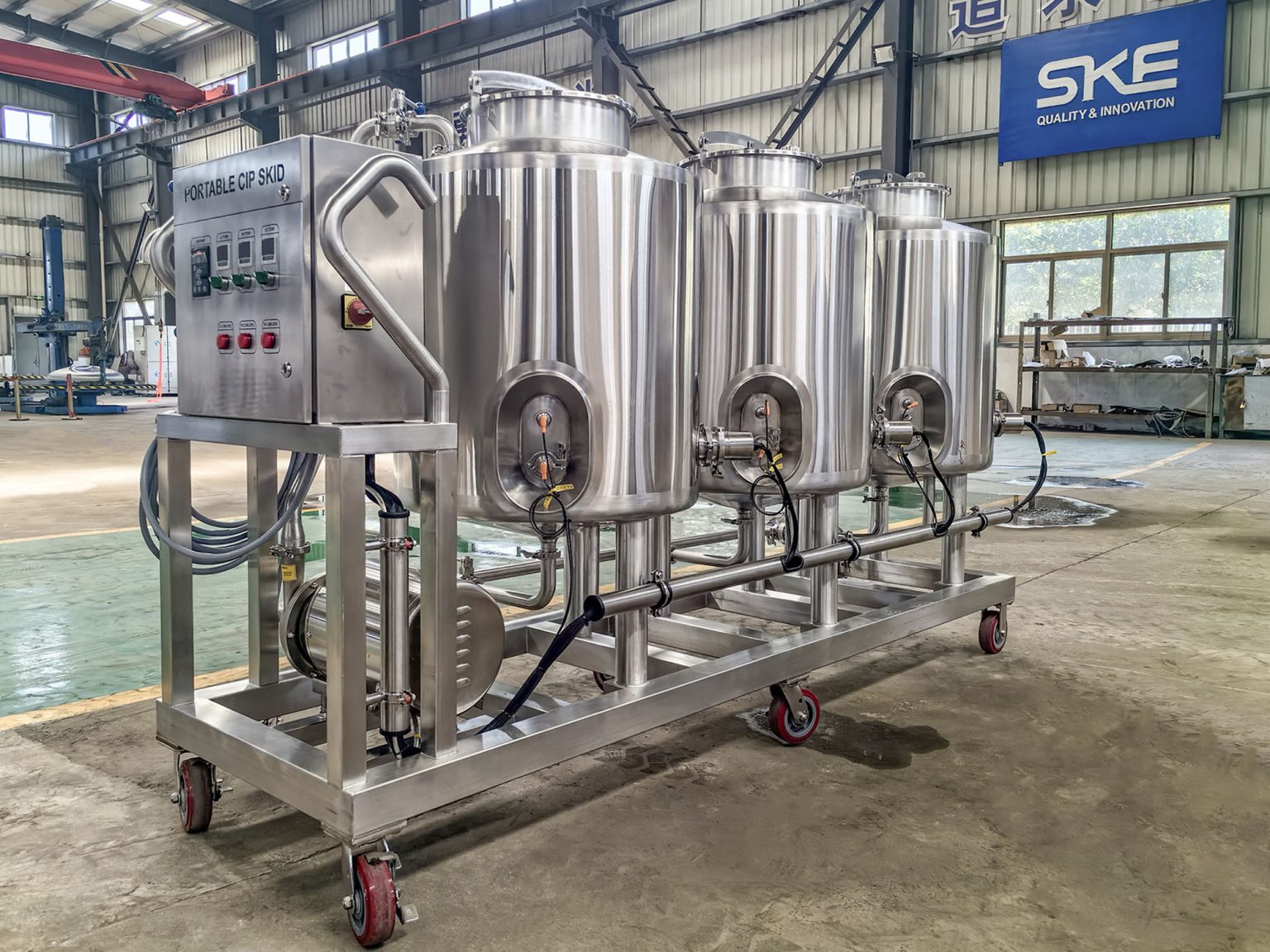 2025 CIP Cart Manufacturer |Portable CIP Equipment - SKE